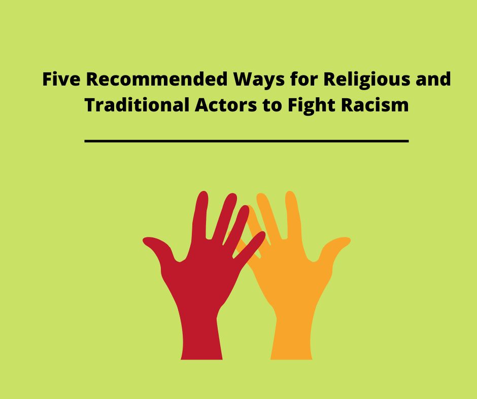 Five Recommended Ways for Religious and Traditional Actors to Fight ...
